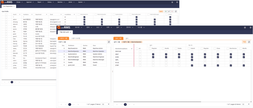 RMS – 에임시스템 – aimsystems